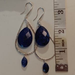 Deb Guyot | Jewelry | Deb Guyot Lapis Lazuli Checkerboard Cut 925 ...